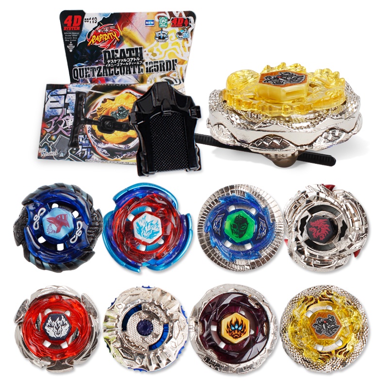 Metal Fusion Beyblade Galaxy Fury 4D System with Launcher Toys Set for ...