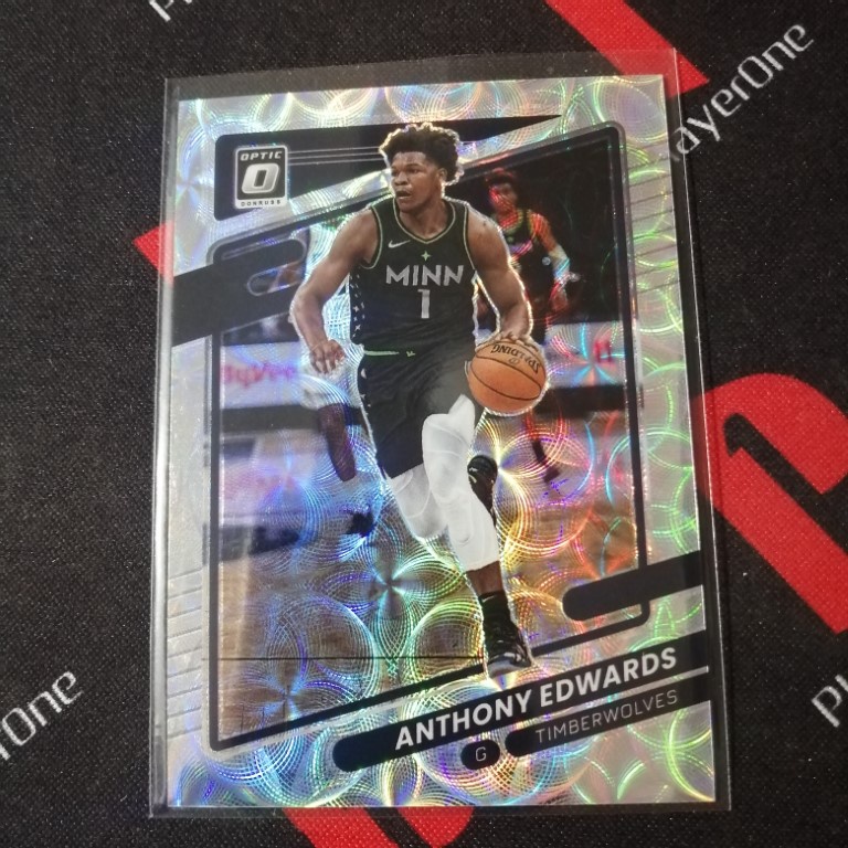 Anthony Edwards Optic Scope NBA Card | Numbered /249 | Parallel ...