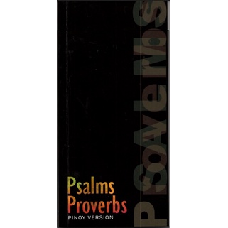 PCBS Psalms & Proverbs (PINOY VERSION) Taglish Pinoy Version | Shopee ...