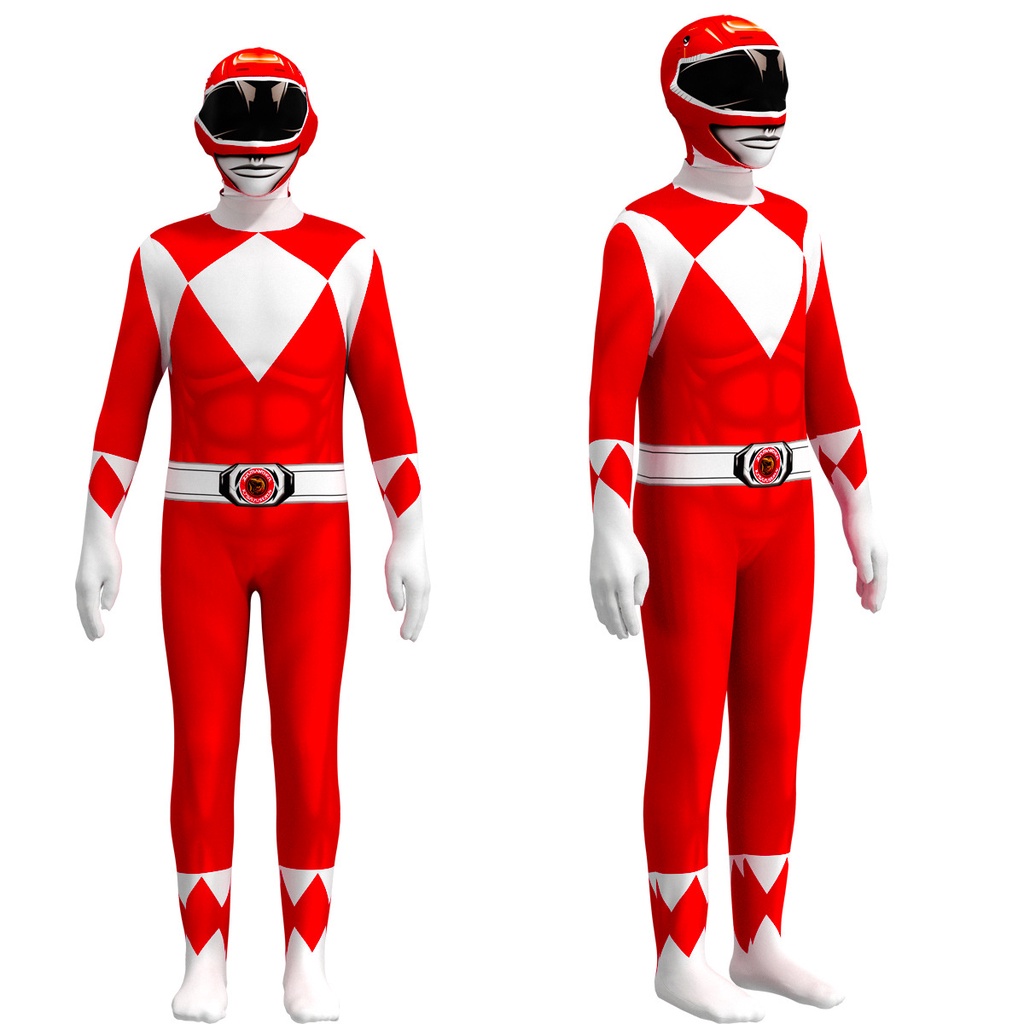 Superhero Power Samurai Sentai Shinkenger Rangers Costume Cosplay ...