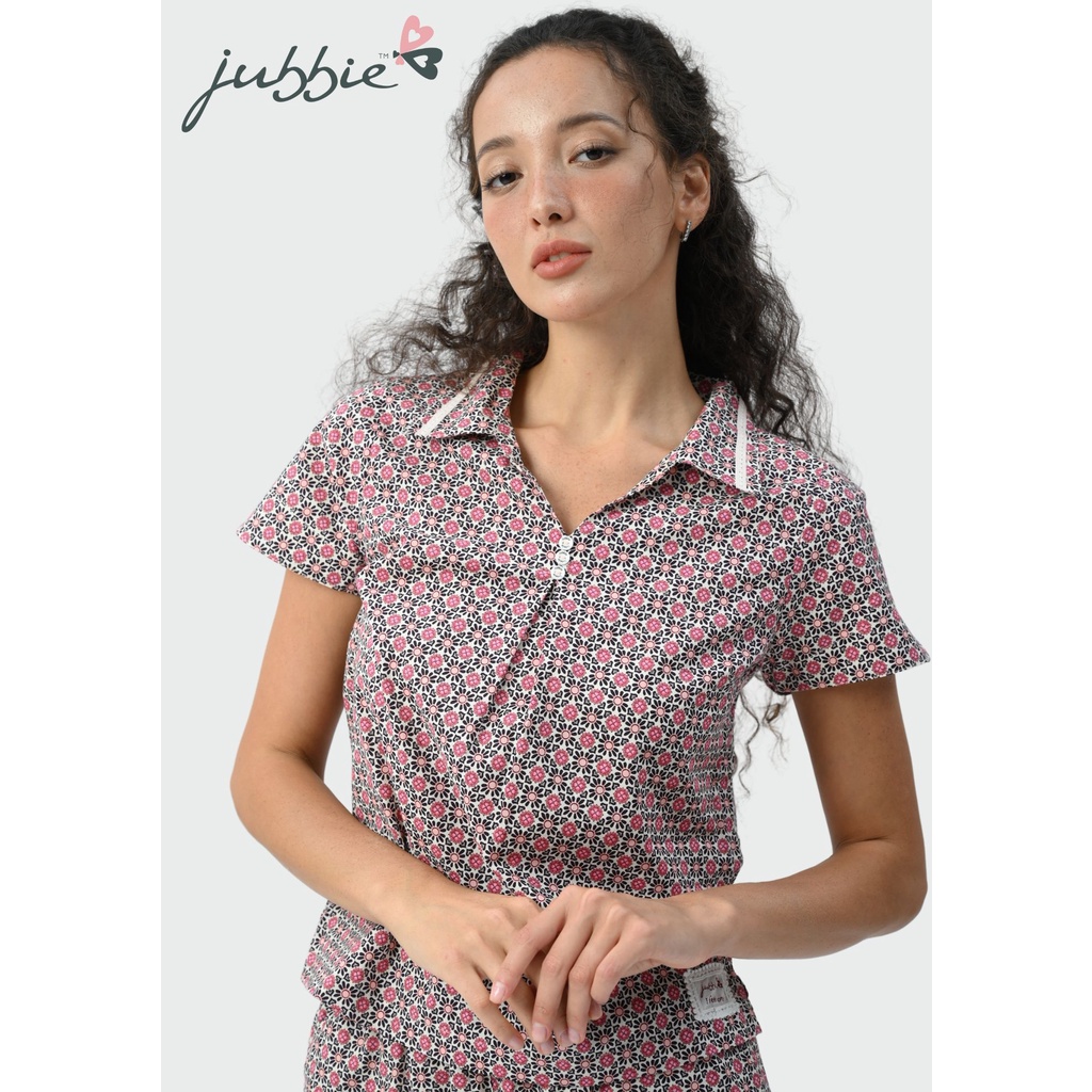 Jubbie 32419 3-button turtleneck set | Shopee Philippines
