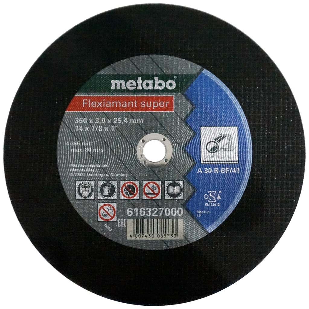 METABO Cut-off Wheel Stainless Steel 14" (16327) | Shopee Philippines