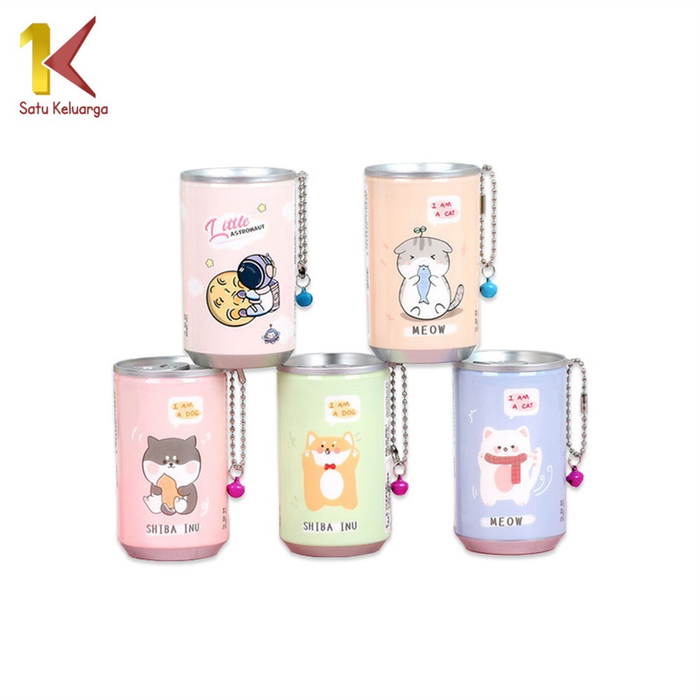One Family Wet Tissue Mini Cans Korean Cute Character 30 Sheets C792 ...