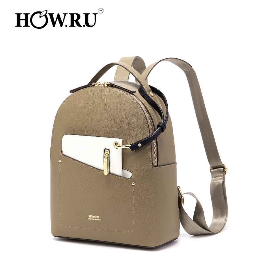 ORIGINAL HOWRU LEATHER BACKPACK 2in1 | Shopee Philippines