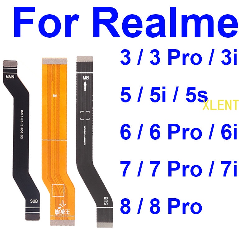 Mainboard Flex Cable For Oppo Realme 3 5 6 7 8 Pro 8S 5G 3i 5i 5S 6i 7i ...