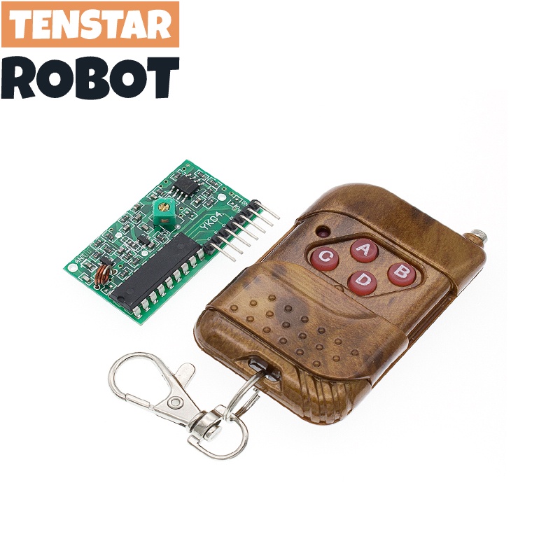 1set IC 2262/2272 4 Channel 315Mhz Key Wireless Remote Control Kits ...