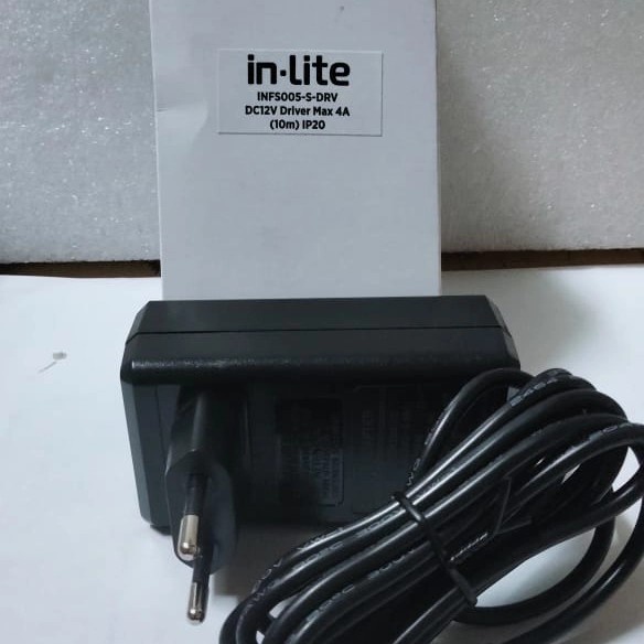Driver 12V 4A For 8M Wifi Led Flexi Strip Infs005-S-Drv4A - Inlite ...