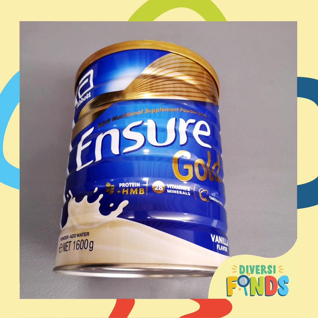 AUTHENTIC! Ensure Gold HMB Vanilla 1.6kg, Price is per Can | Shopee ...