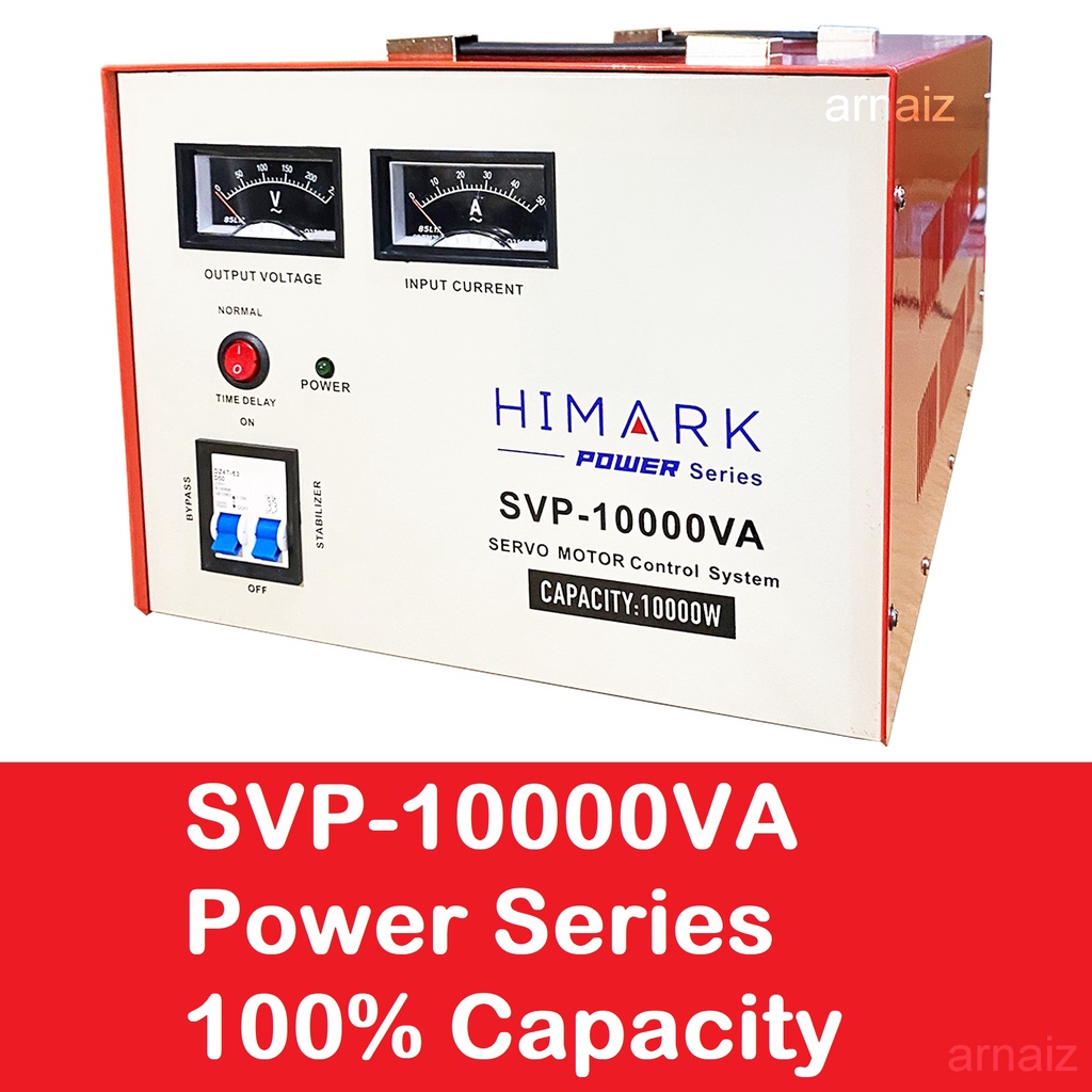 Himark 10000W AVR Automatic Voltage Regulator 10000VA Servo Motor Type ...