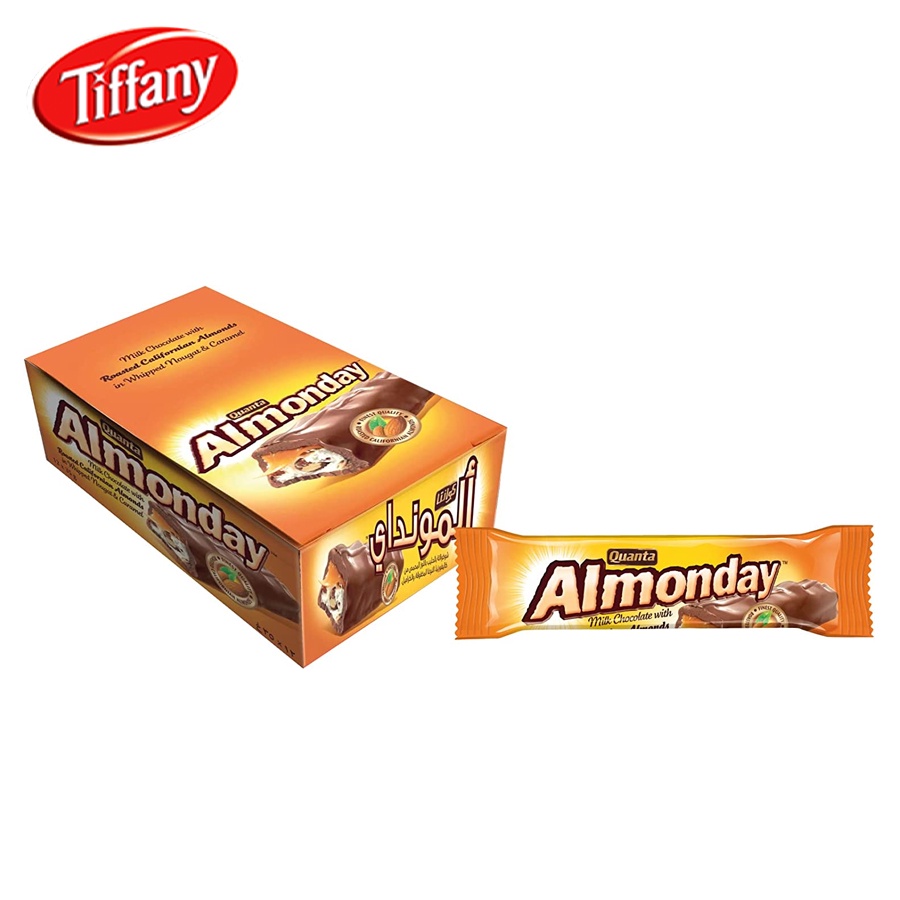 Quanta Almonday Milk Chocolate With Roasted Californian Almonds in ...