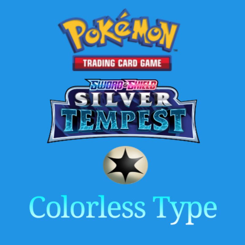 Pokemon TCG Silver Tempest Colorless Type Common/Uncommon | Shopee ...