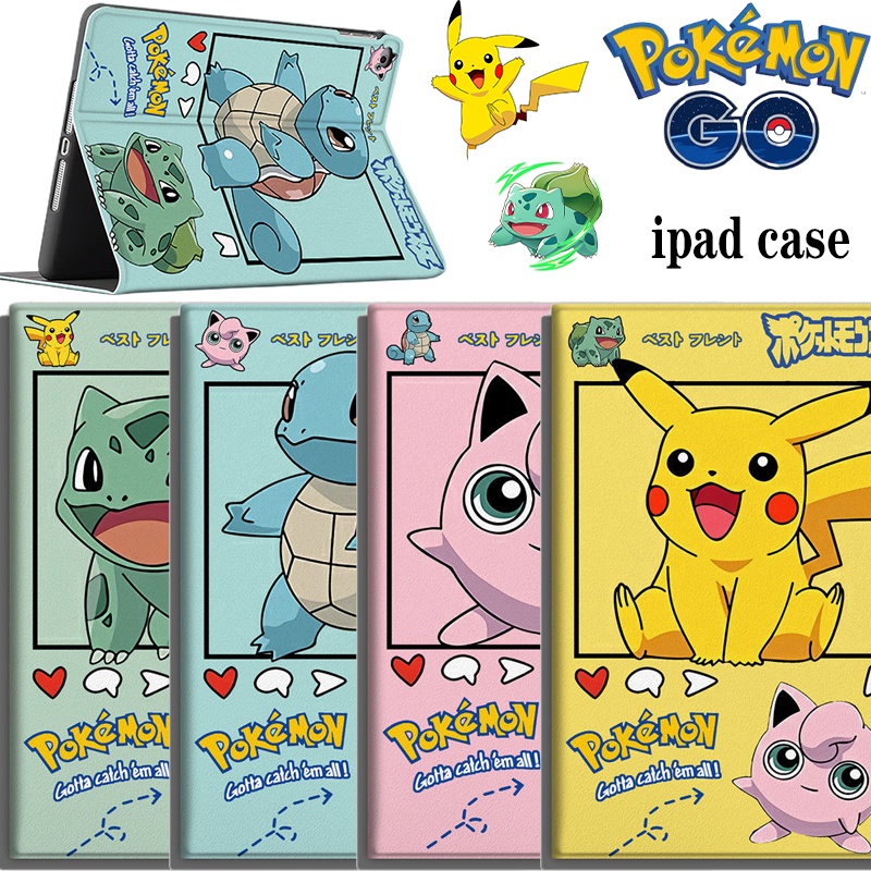 2023 Pokemon Pikachu Case for Air 10.9 Pro 11 2019 IPad 10.2 Case 7/8 ...