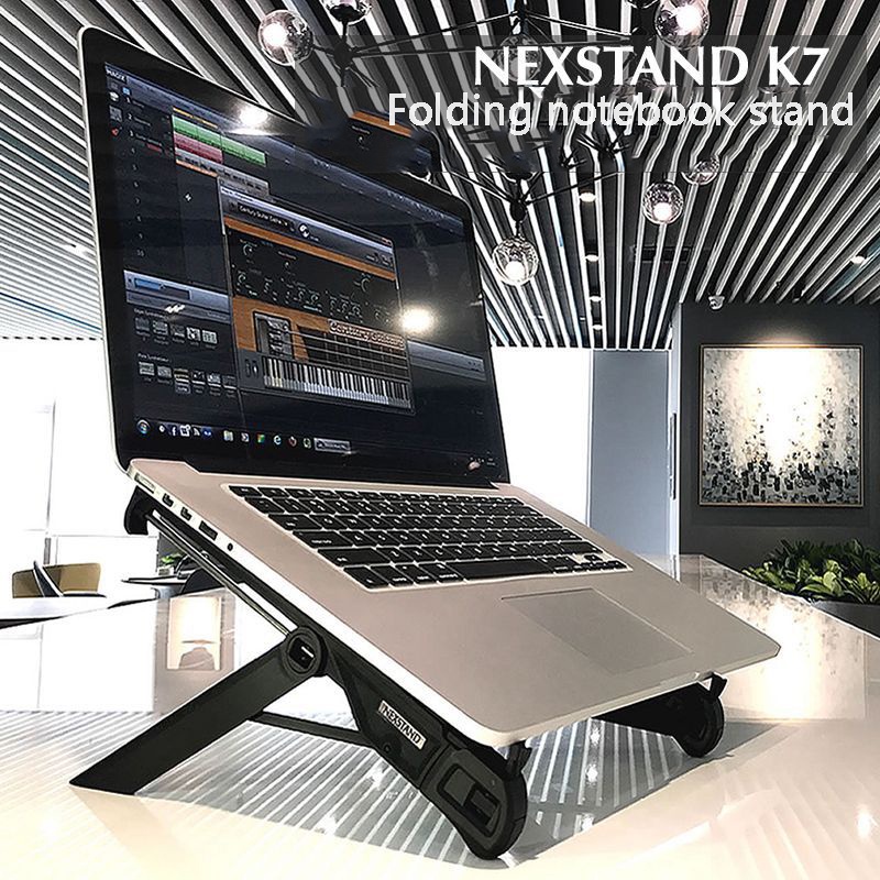 NEXSTAND K7 Laptop Stand Folding Portable Laptop Table Office Ergonomic ...
