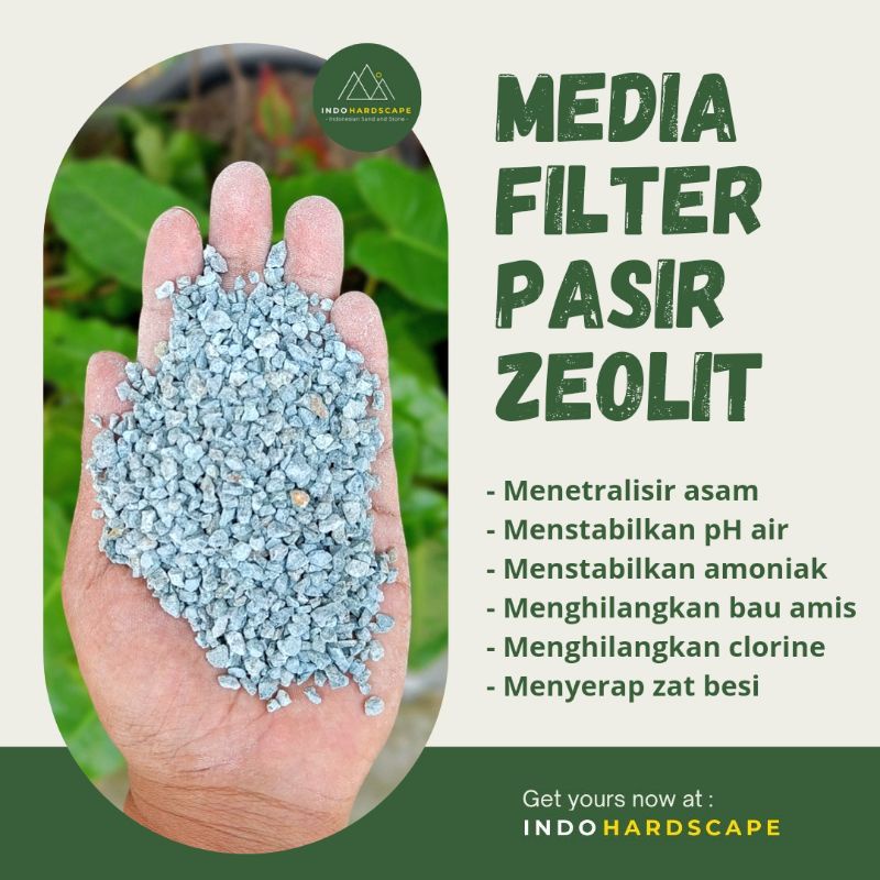 500GR ZEOLITE SAND HOUSEHOLD WATER FILTER MEDIA, AQUARIUM, & POOL ...