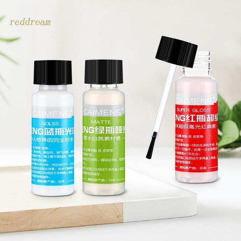 REDD High Gloss Finish Coating for Stone Clay Resin 0.67oz Waterproof ...