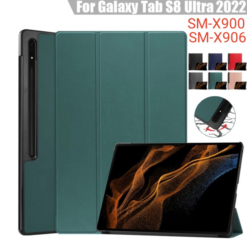 Smart Protective Cover For Samsung Galaxy Tab S8 Ultra 14.6 inch Case ...