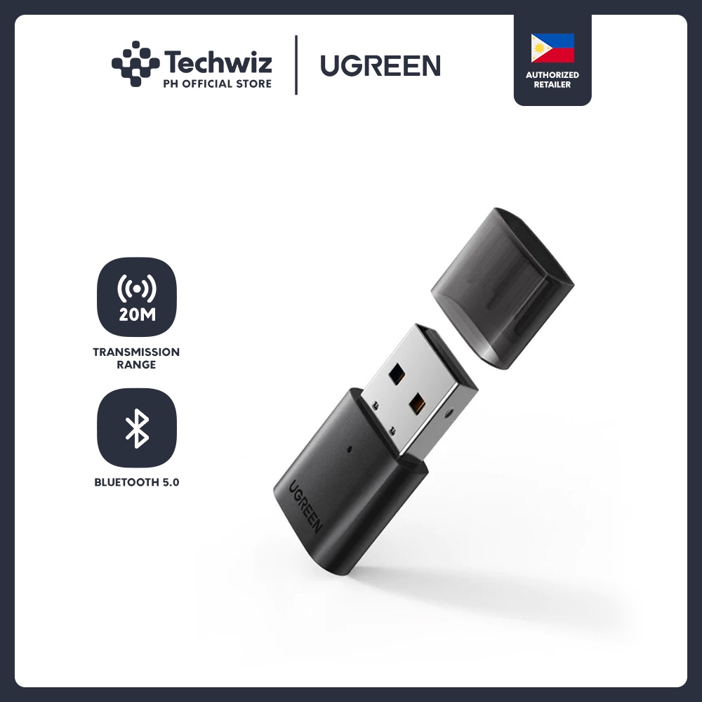 [Techwiz] UGREEN Bluetooth 5.0 Adapter - PH | Shopee Philippines