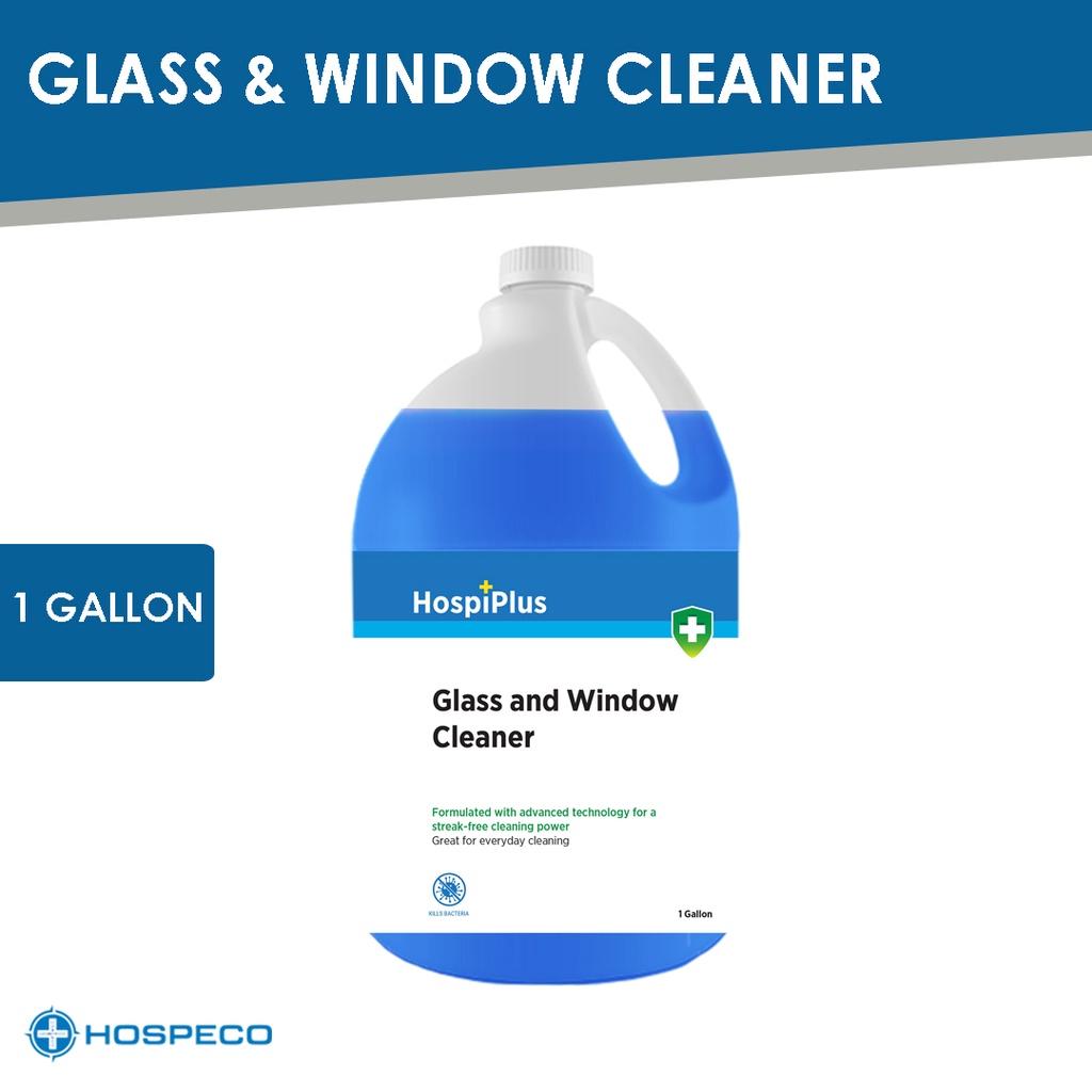 Glass and Window Cleaner Gallon | Antibacterial | Antiseptic ...