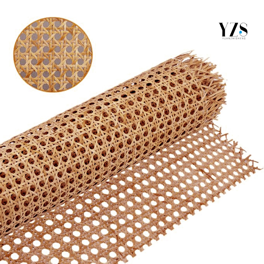 YZS-1 Roll Imitation Rattan-Net Burr Free Strong DIY Caning Furniture ...