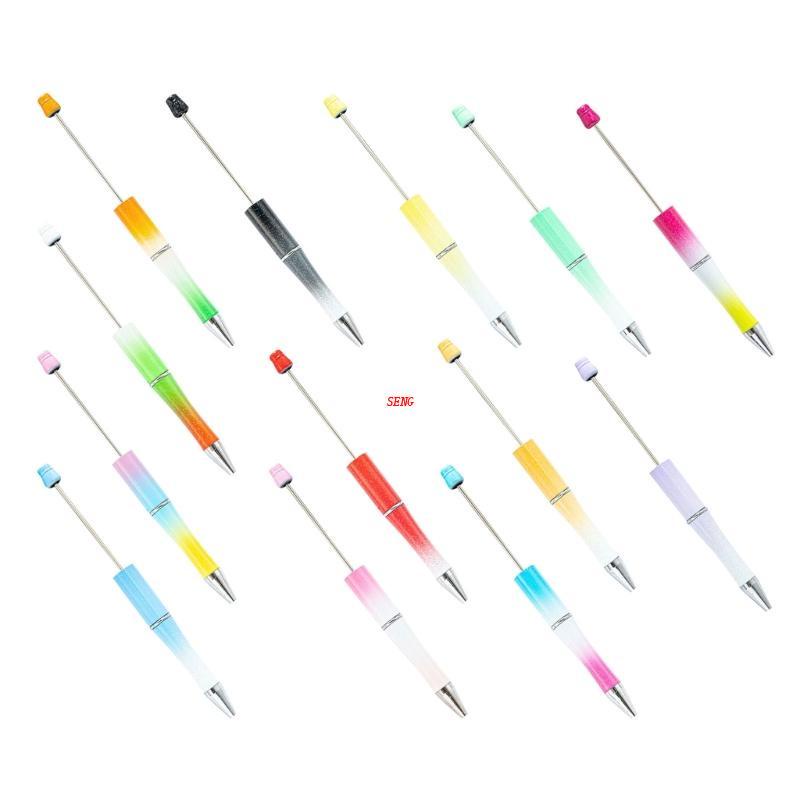 seng 5Pcs DIY Bead Ballpoint Pens Retractable Ballpoint Pen Funny ...