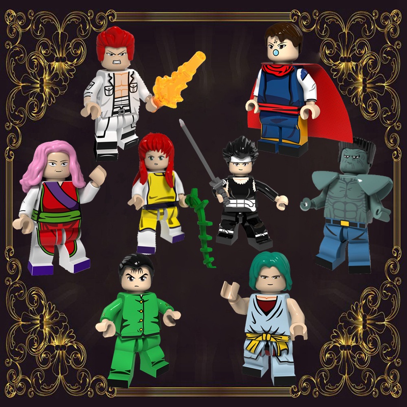 YuYu Hakusho Hiei Anime Birthday Gift Education Toys For Children DIY ...