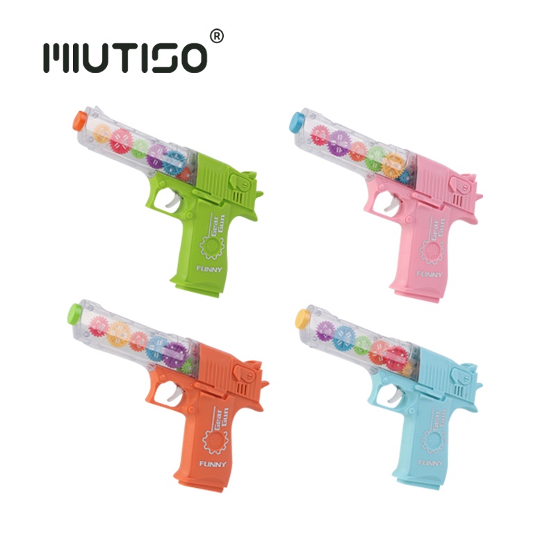 Miutiso Children's toy music color sound and light toy submachine gun ...
