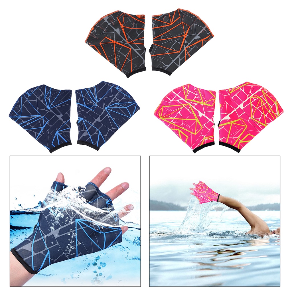 Frog Type Girdles Swimming Hand Swim Paddle Flippers Palm | Shopee ...