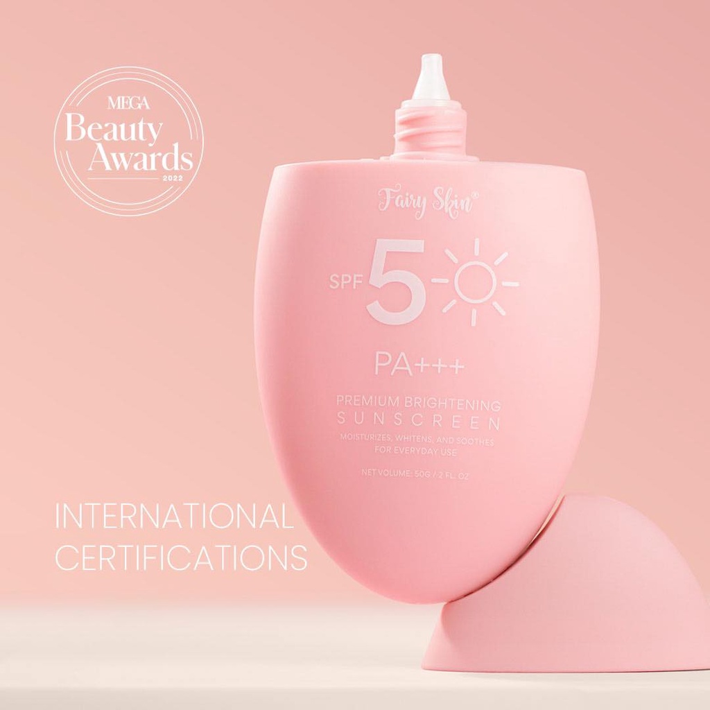 AUTHENTIC FAIRY SKIN PREMIUM BRIGHTENING SUNSCREEN SPF 50 PA ...