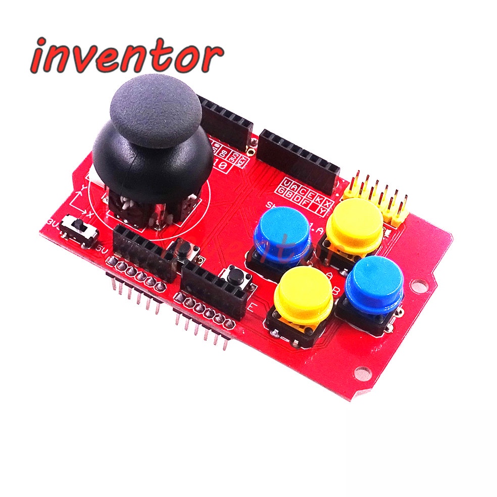 Joystick Shield for Arduino Expansion Board Analog Keyboard and Mouse Function | Shopee Philippines