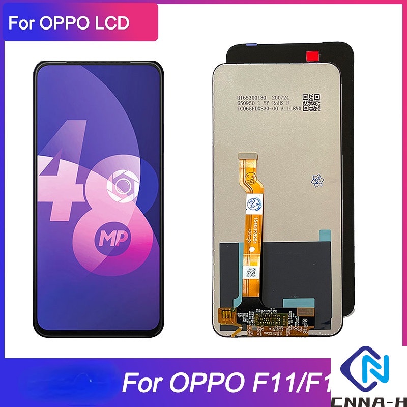 100% Tested LCD For OPPO F11 Display Touch Screen Assembly Digitizer ...