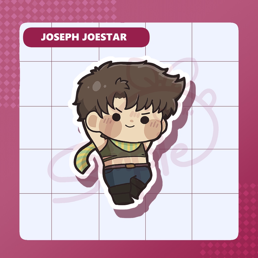 Jojo's Bizarre Adventure Vinyl Laminated Stickers┃nimica shop | Shopee ...