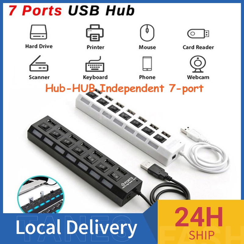 Computer Accessories Utility Adapter 4 Port High Speed USB3.0 Hub ...