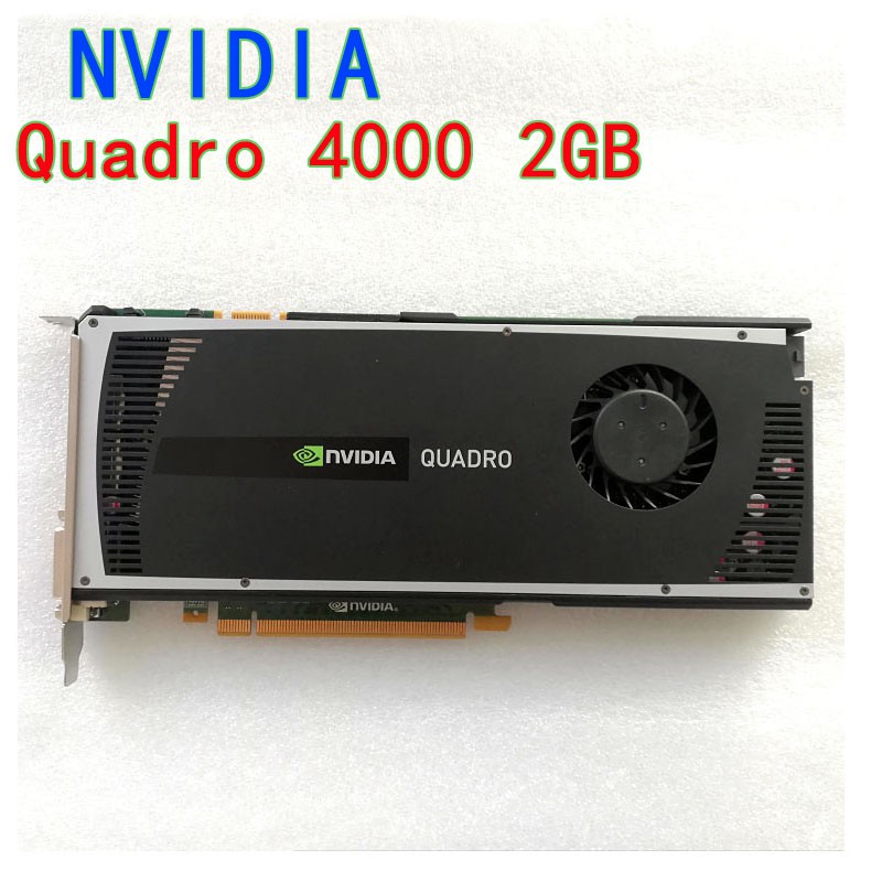 Second-generation black version Quadro Q4000 2G professional graphics ...