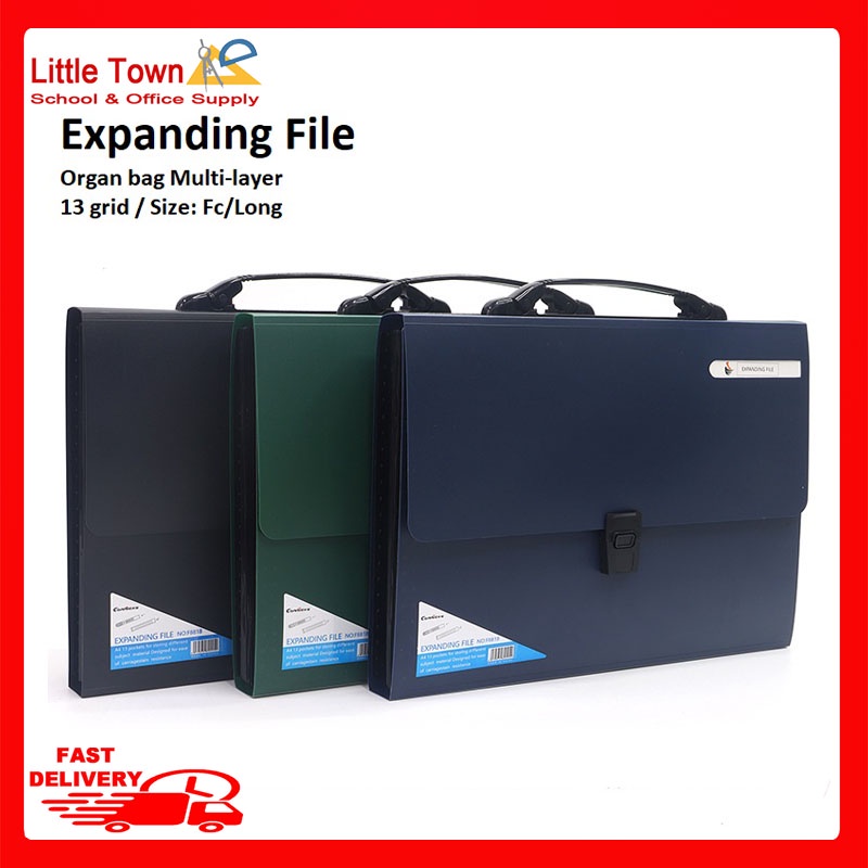 Expanding File Document File Organ bag Multi-layer Size Fc/Long ...