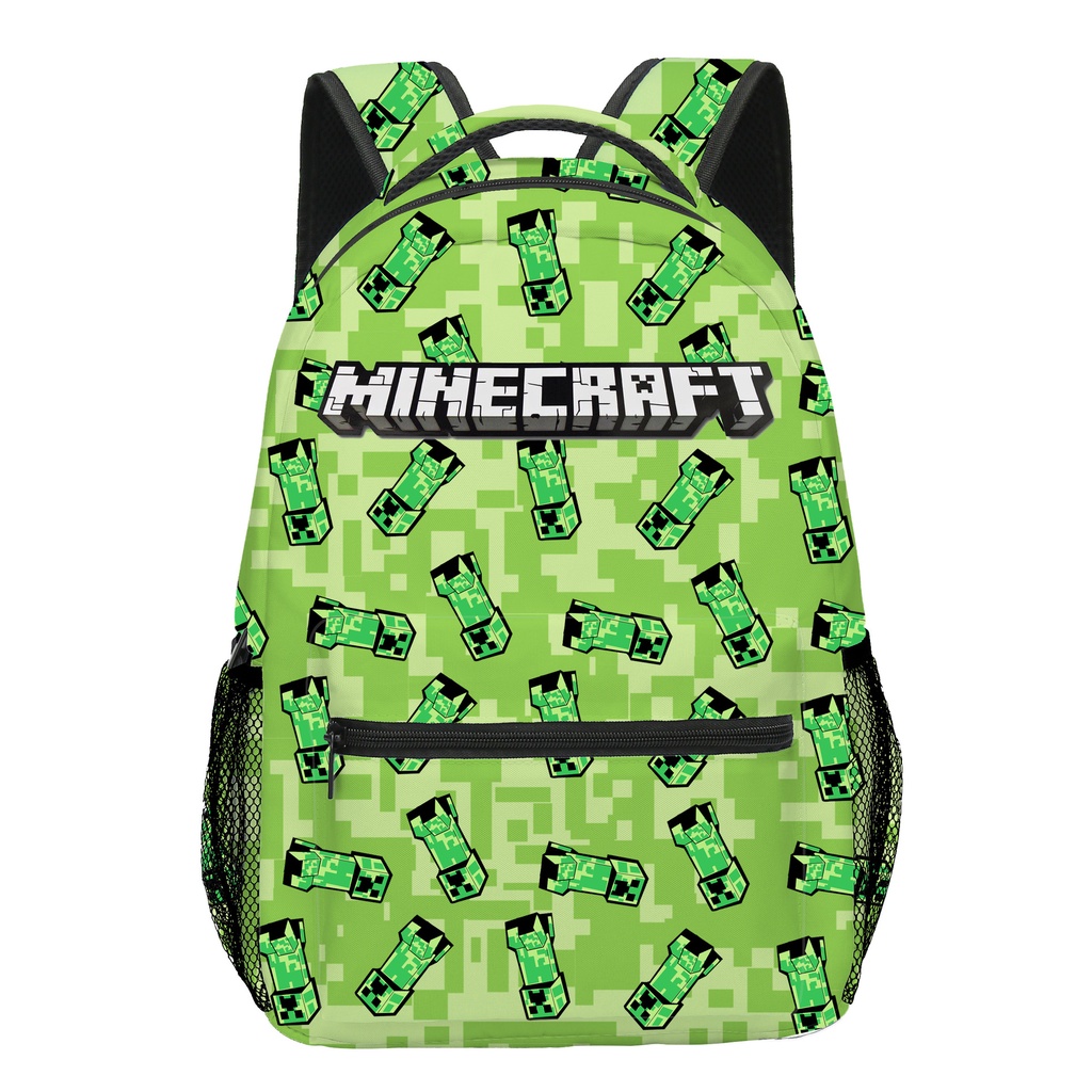 Minecraft Elementary School Bag Backpack | Shopee Philippines