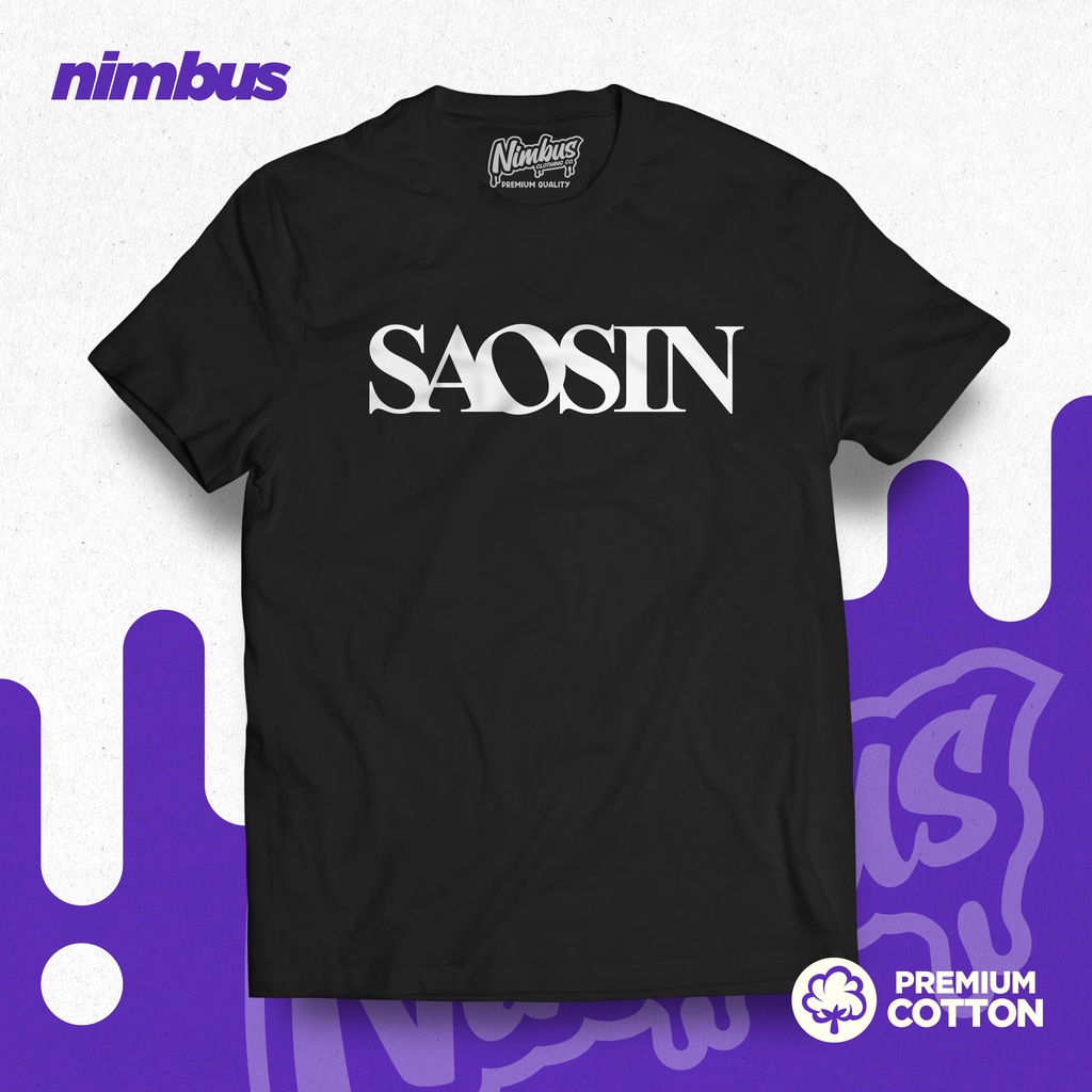 Music Band | SAOSIN Rock Band Shirt | 100% Premium Cotton T-Shirt ...