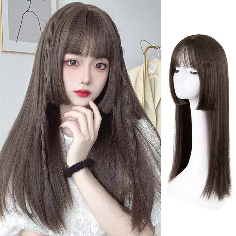 Wig Princess Cut Straight Hair One Size Cut Long Hair New Japanese ...