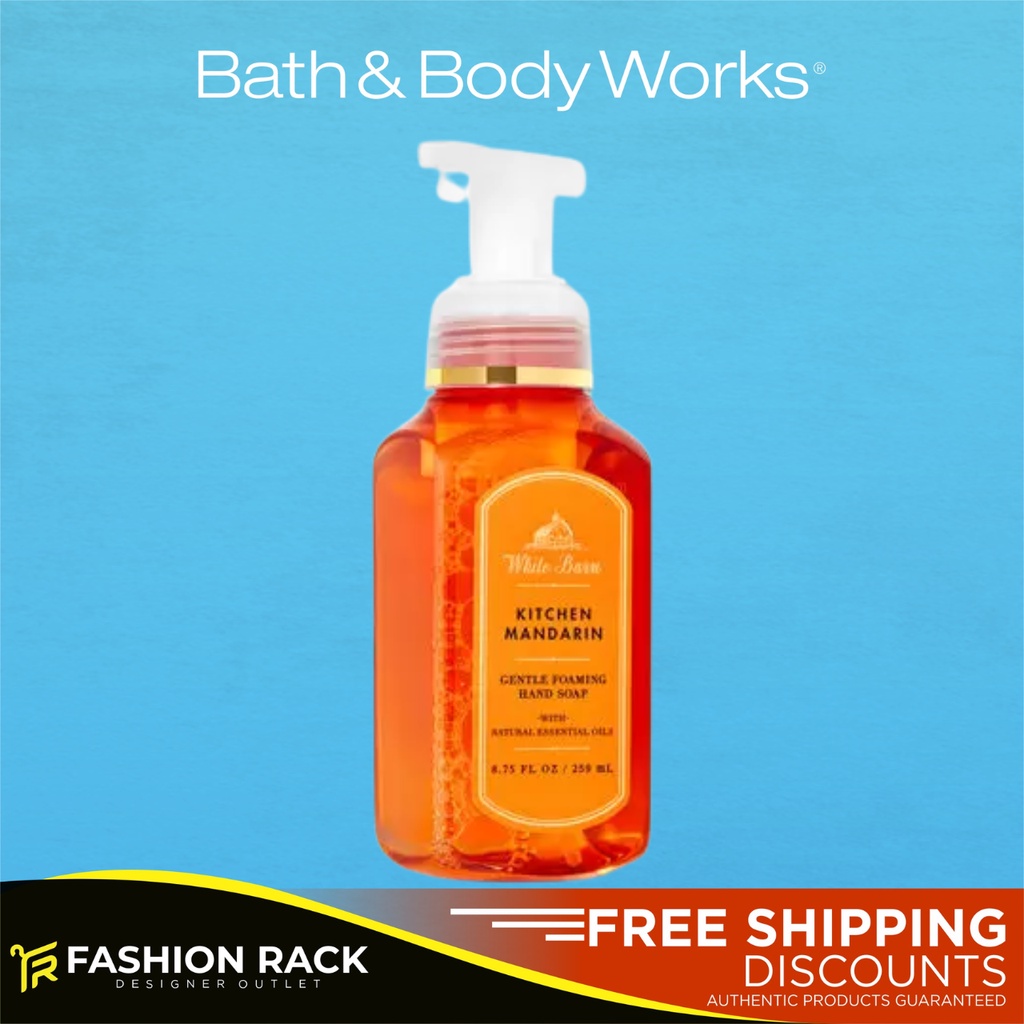 Bath and Body Works Kitchen Mandarin Gentle Foaming Hand Soap 259Ml ...