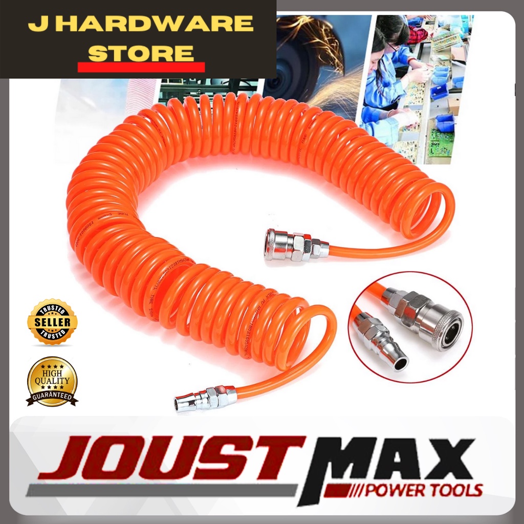 Jaguar PU Spring Air Compressor hose tube Air Rope High Pressure ...
