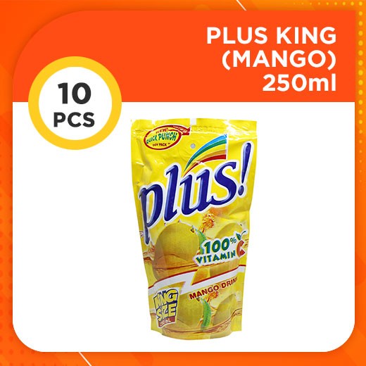 Zest-O Plus King Size Juice Drink Mango (10 x 250ml) | Shopee Philippines