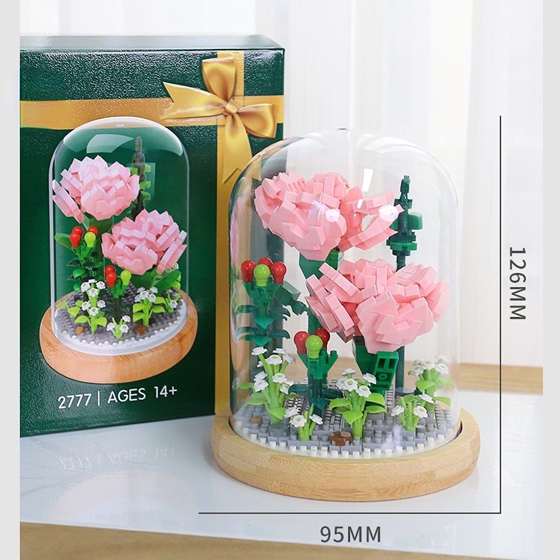 Gotoogo Legos Rattles White Lilies Tulips Carnations Pellets Gifts For ...