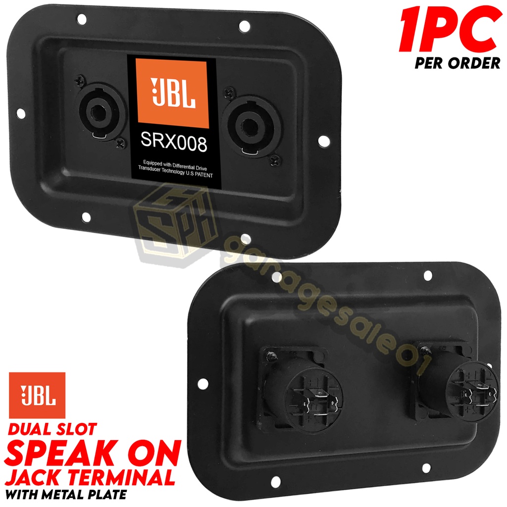 JBL Dual Speakon Jack Terminal With Metal Plate Heavy Duty | Shopee ...
