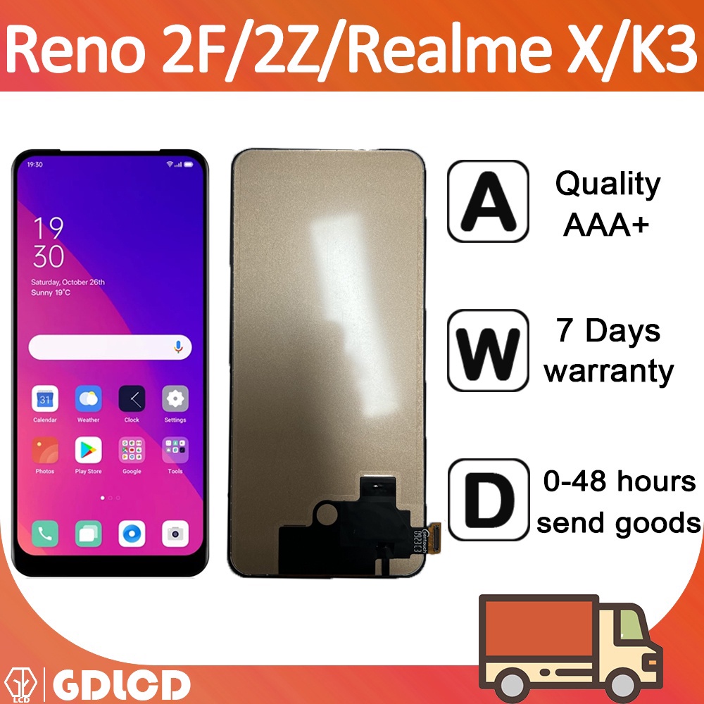 For OPPO Reno 2F 2Z Realme X LCD CPH1989 K3 Reno 2Z 2F | Shopee Philippines