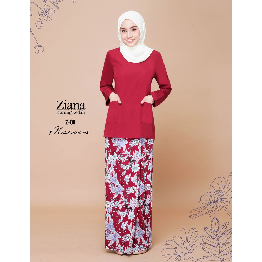 ZIANA KURUNG KEDAH (Z09) | Shopee Philippines