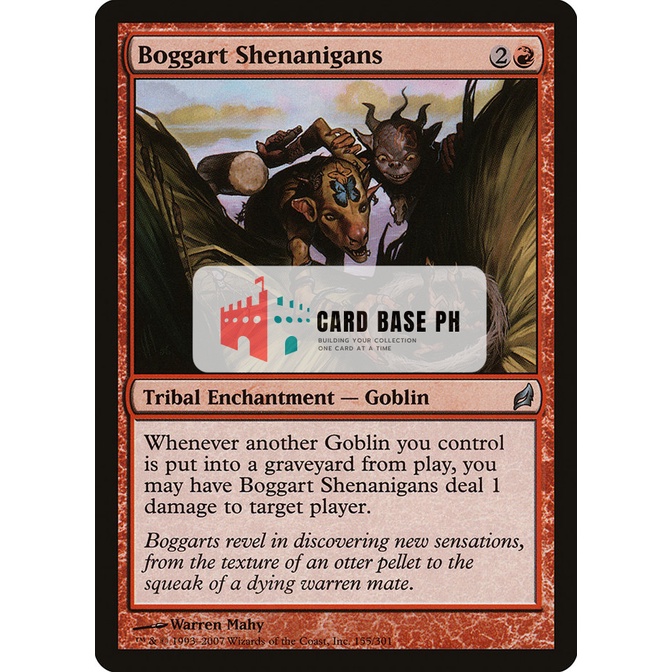 Boggart Shenanigans - Magic the Gathering Trading Card | Shopee Philippines