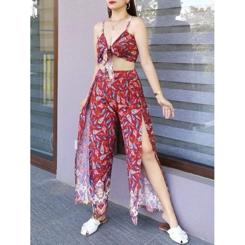 Aloha summer ootd coordinates, high quality fit small to semi large ...