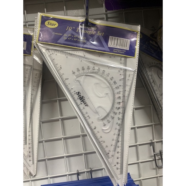 Star triangle Sets (10's and 12's) | Shopee Philippines