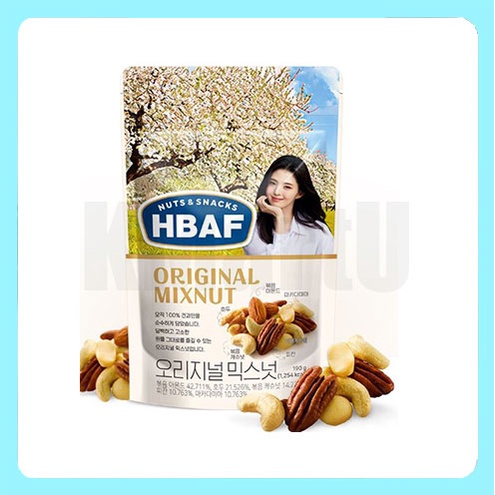 [HBAF] Nuts & Snacks 6 flavors Maple mixed nuts 190g, herb salt mixed nuts, cinnamon mixed nuts ...
