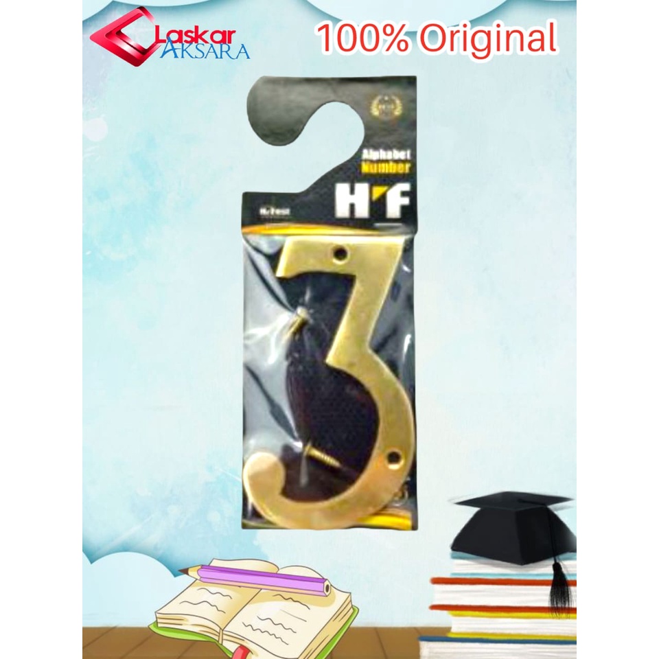 Number 3 | Brass Numbers for House Numbers | Shopee Philippines