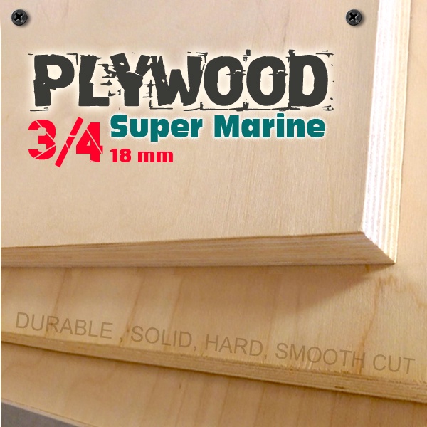 PLY-WOOD & PLY-BOARD 3/4 thickness (super marine brand) | Shopee ...